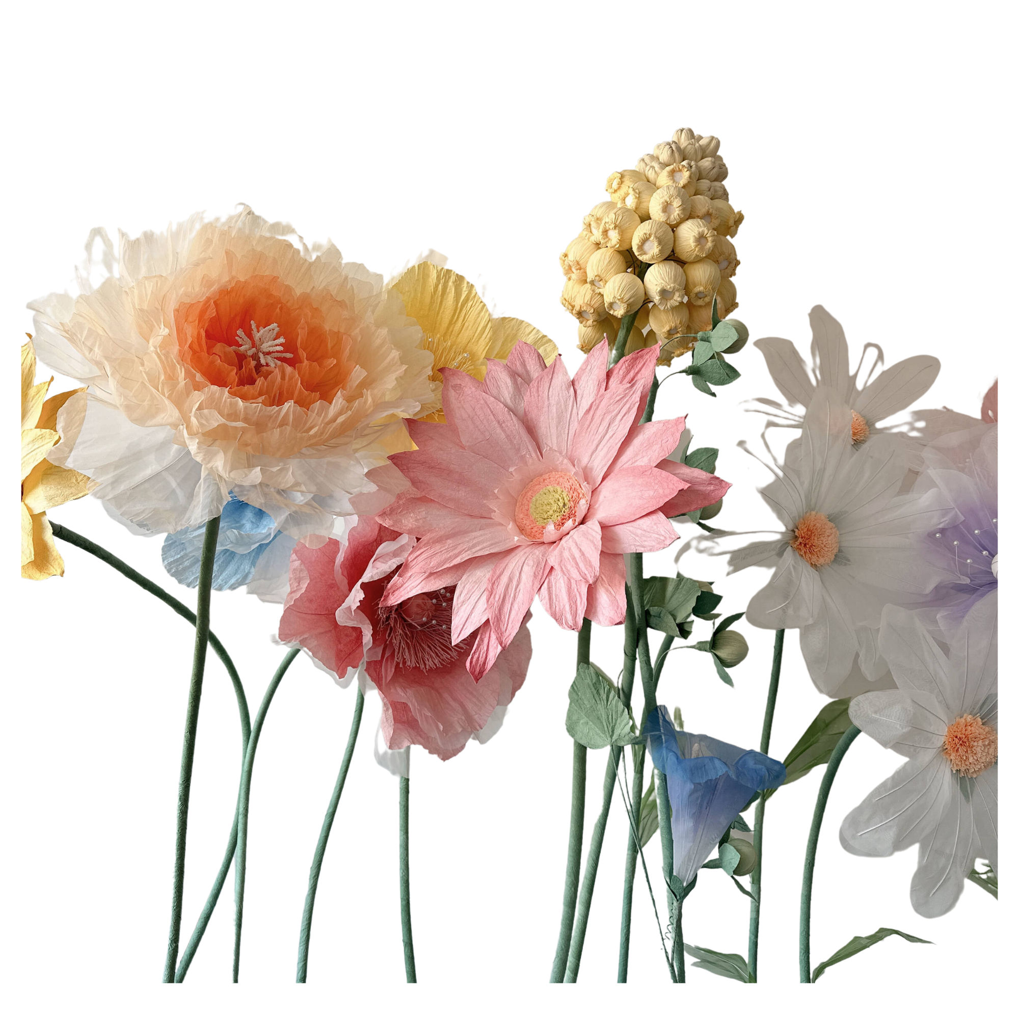 Flowe Sculptures – Backstroy Backdrops – Event Design & Specialty Rentals